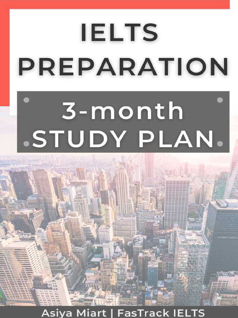Ielts Study Plan 3 Months | PDF | International English Language ...