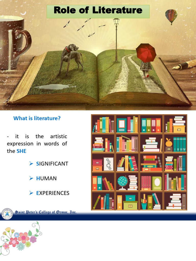 ROLE-OF-LITERATURE | PDF | Metre (Poetry) | Legends