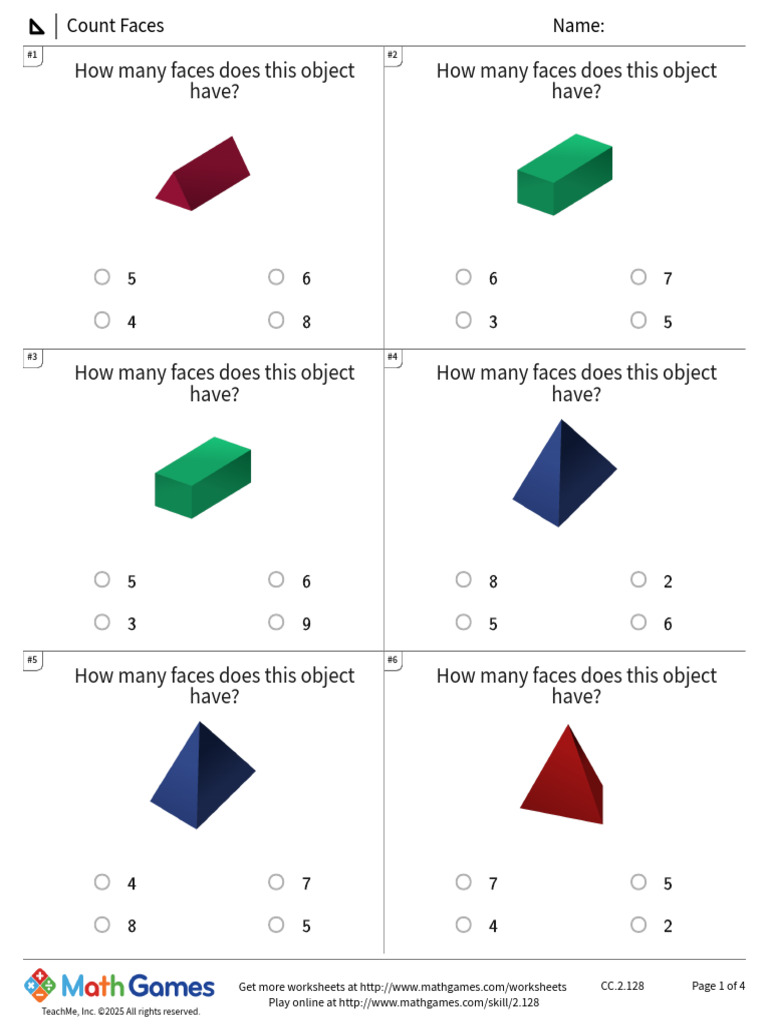 2 128 Count Faces | PDF