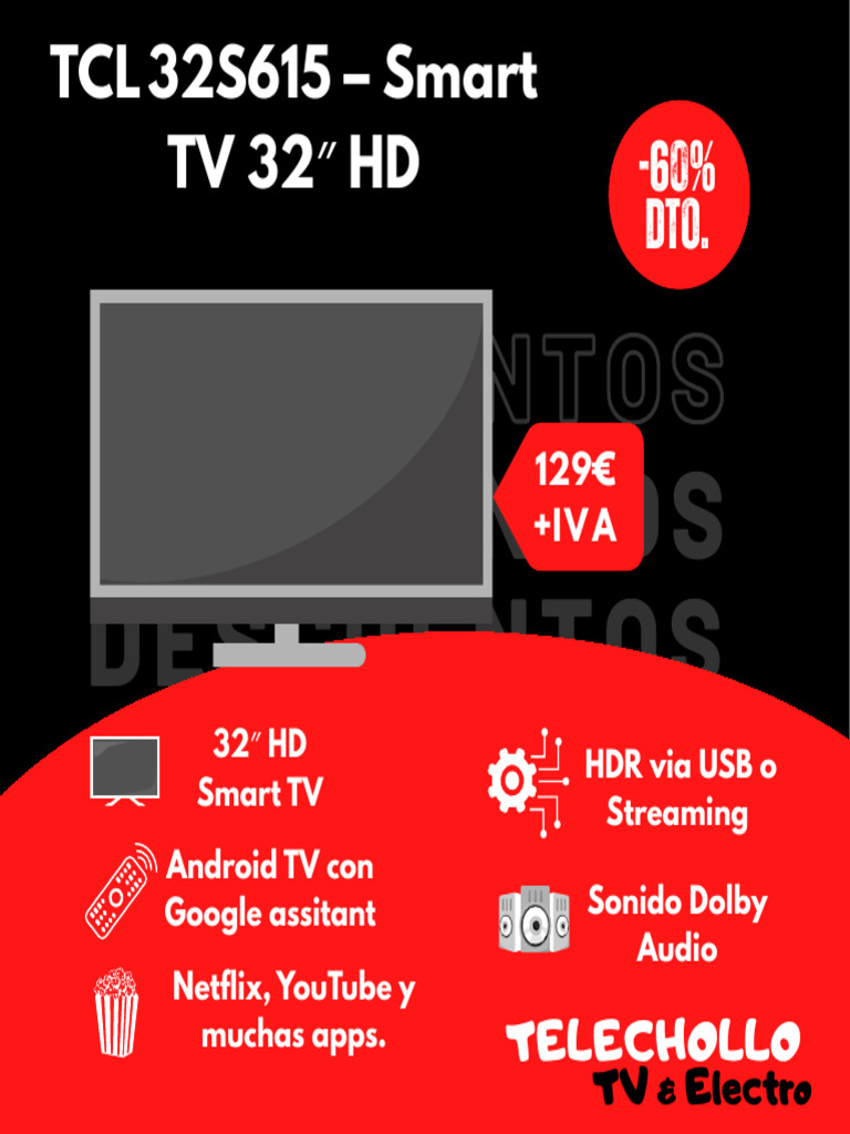 TCL 32S615 | PDF