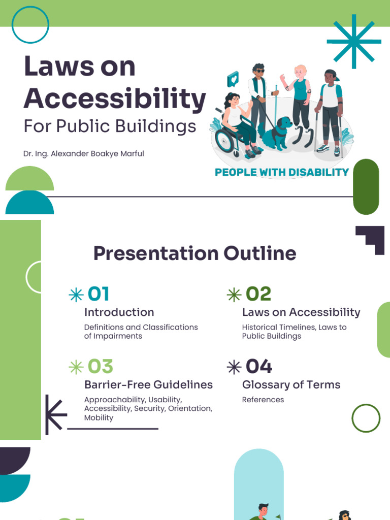Accessibility Laws for Public Buildings | PDF | Accessibility | Disability