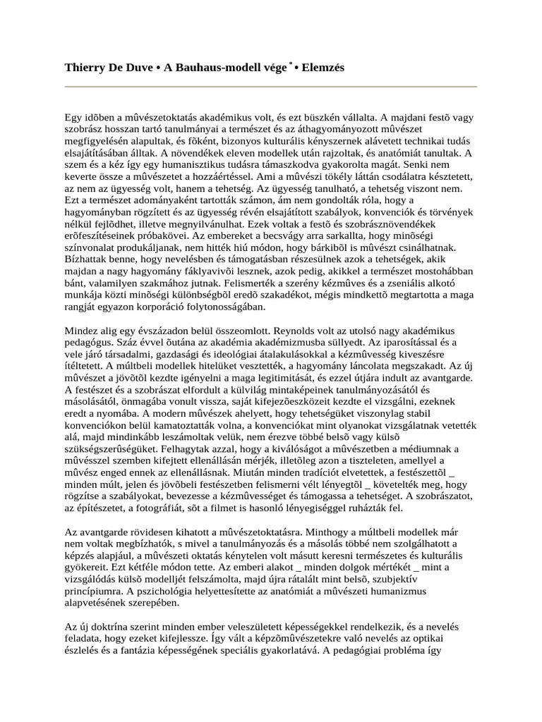 Thierry de Duve | PDF