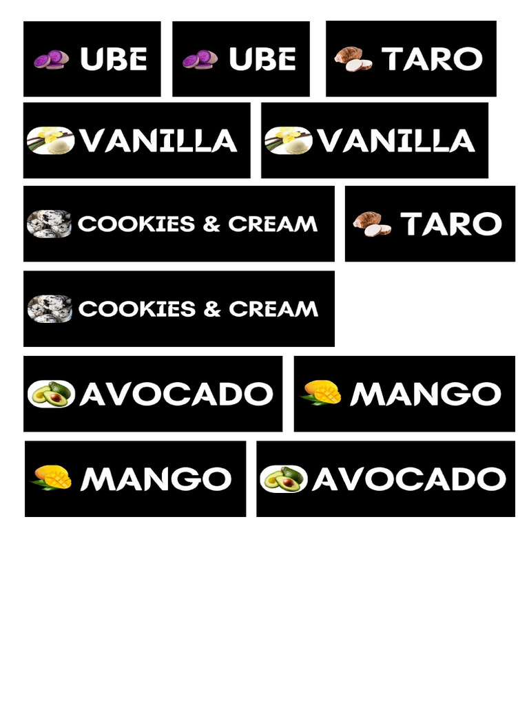 Flavors | PDF