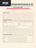 Pet Insurance Claim Submission Form | PDF | Medicine | Health Care