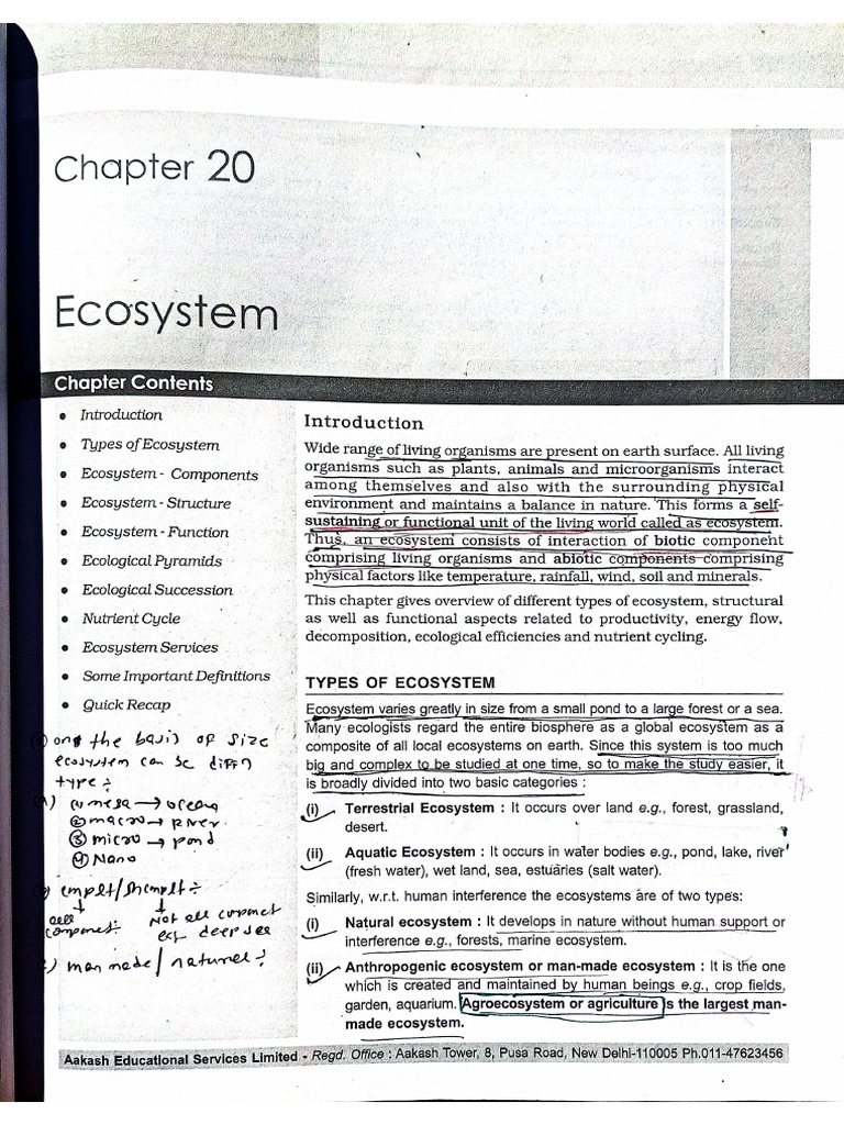 Ecosystem | PDF