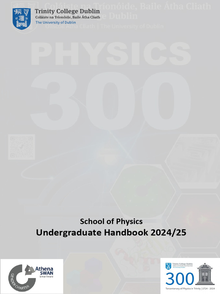Physics Undergraduate Handbook 2024/25 | PDF | Physics | Science
