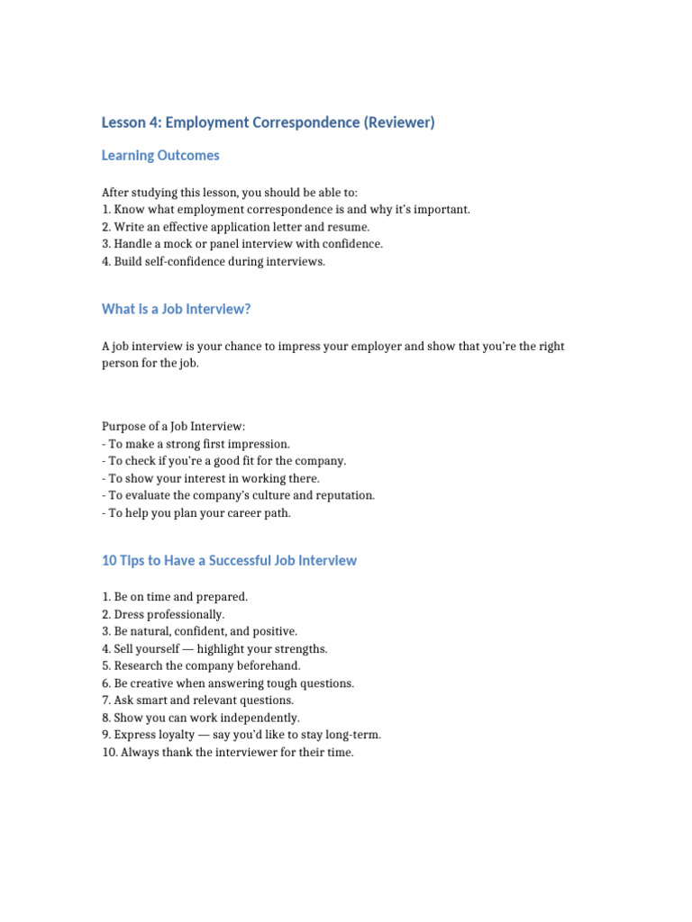 Mastering Job Applications and Interviews | PDF | Job Interview | Résumé