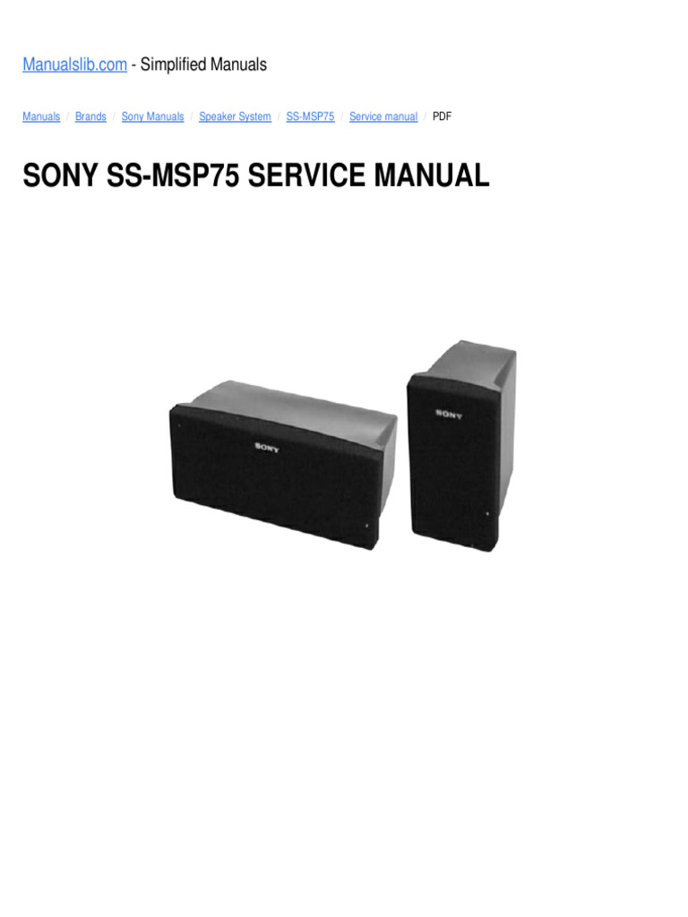 2707cc | PDF | Loudspeaker | Acoustics