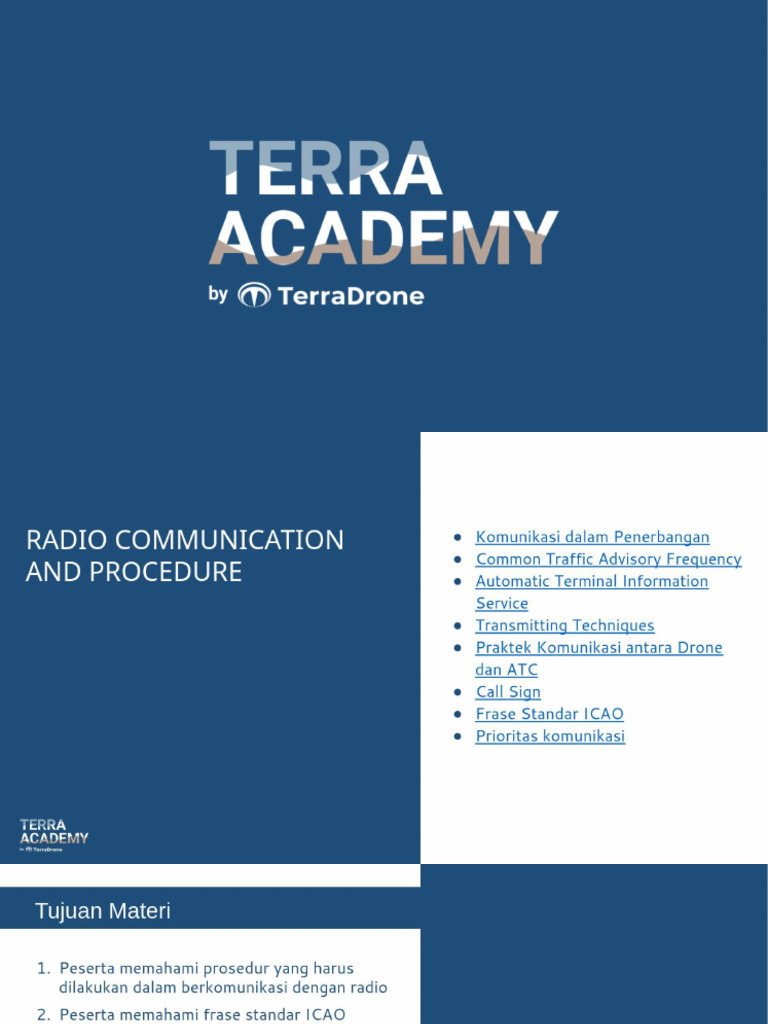 Modul 6 - Radio Communication and Procedures | PDF