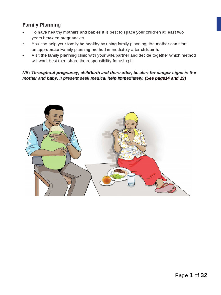 Mother Child Health Handbook MOH September 2020 | PDF | Pregnancy ...