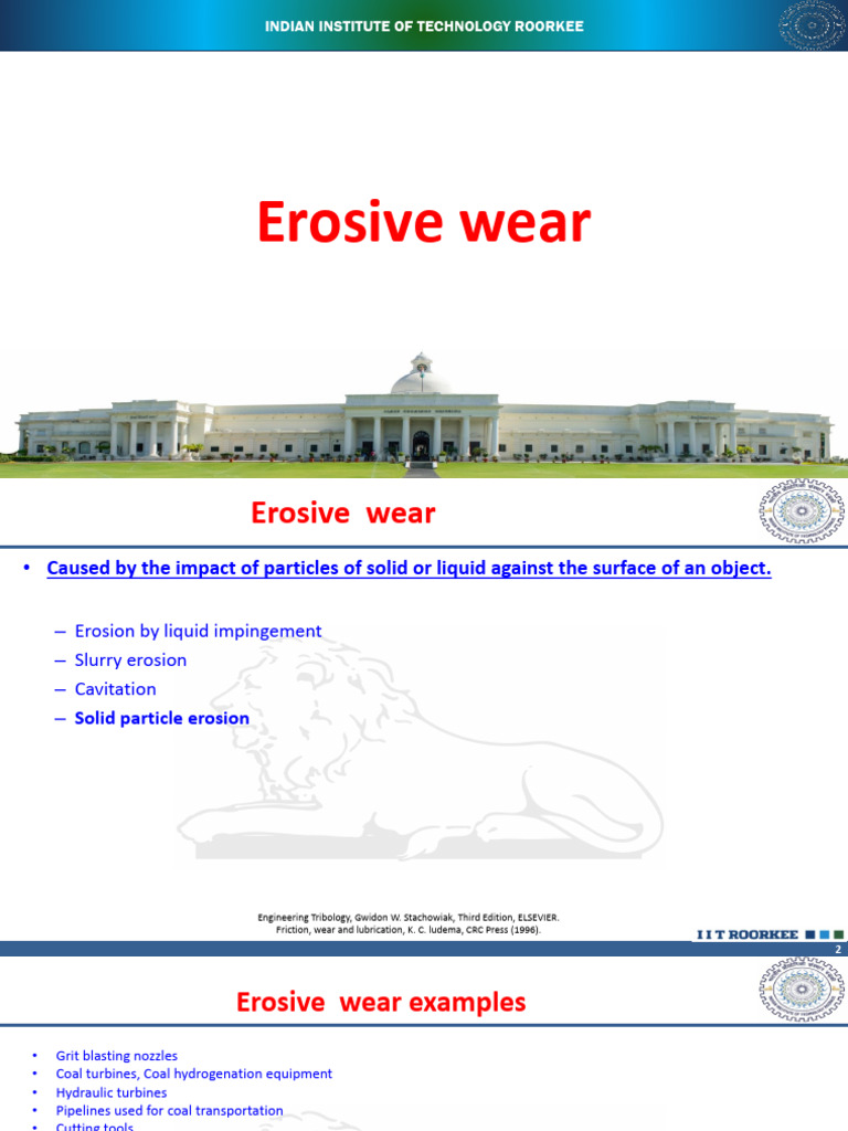 Erosive Wear | PDF | Wear | Fracture
