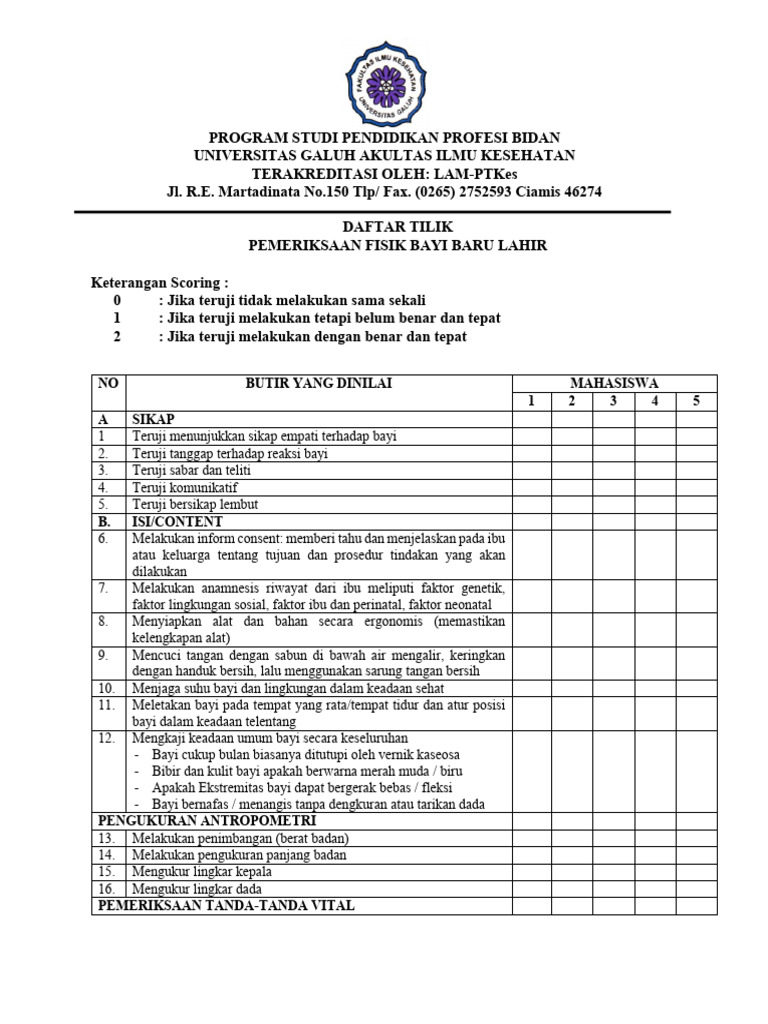 Daftil Pemfis BBL | PDF