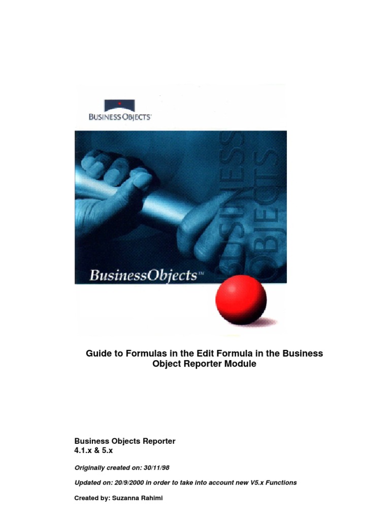The Complete Edit Formula Guide v4 & v5 | PDF