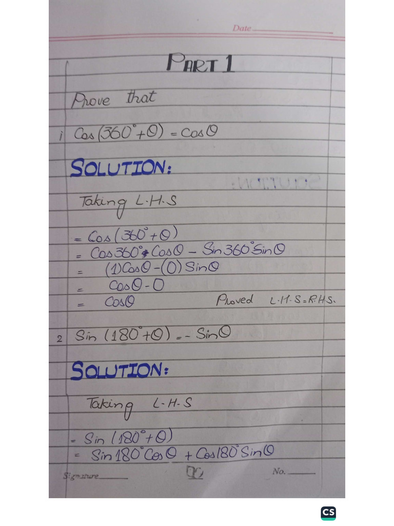 Ex#10.1 Grade 11 Prepared by Lecturer Tayyab | PDF