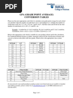 GED to GPA Conversion Guide | PDF | Grading (Education) | General ...