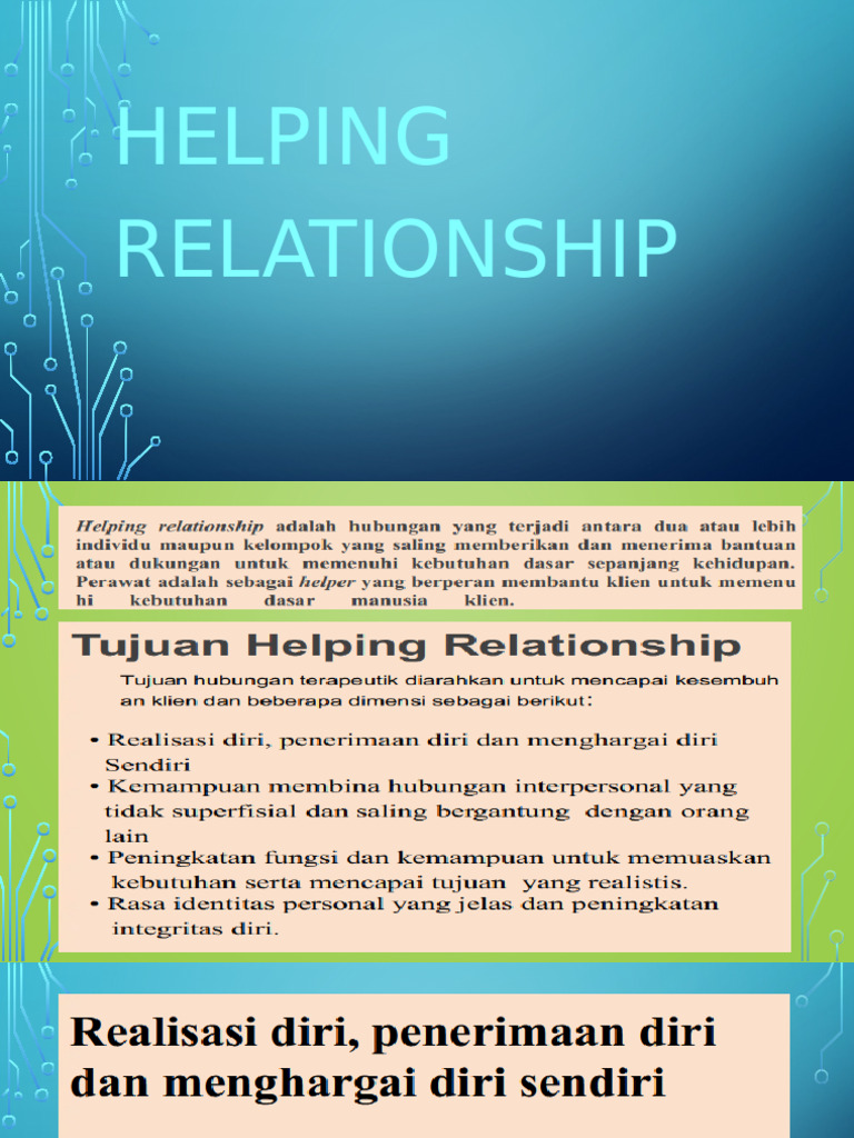 Helping Relationship | PDF