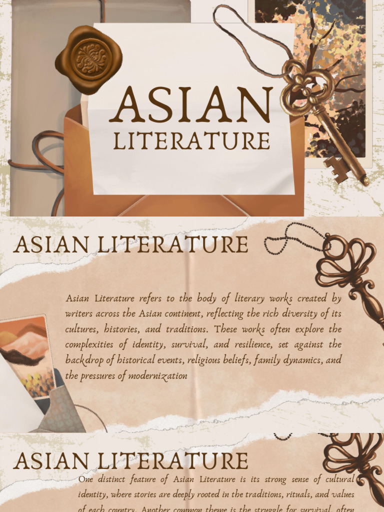 MODULE 6. Asian Literature | PDF