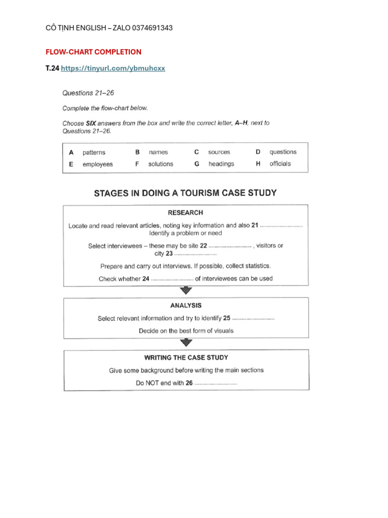 Flow-Chart Completion | PDF