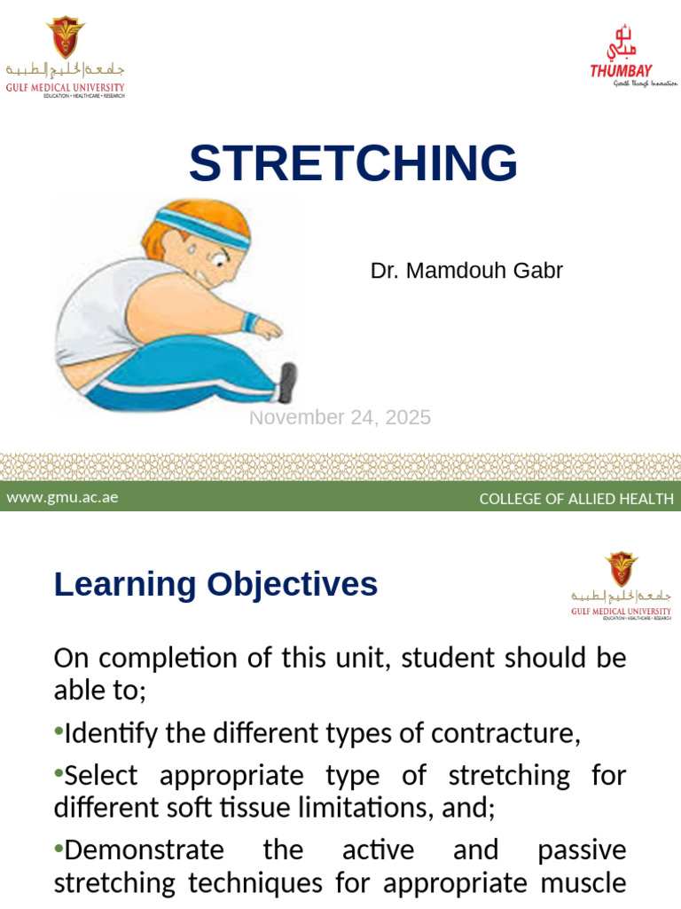 Stretching Techniques and Benefits | PDF | Muscle Contraction ...