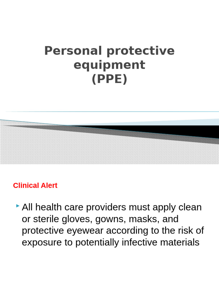 Proper Use of Sterile Gloves in Healthcare | PDF | Personal Protective ...