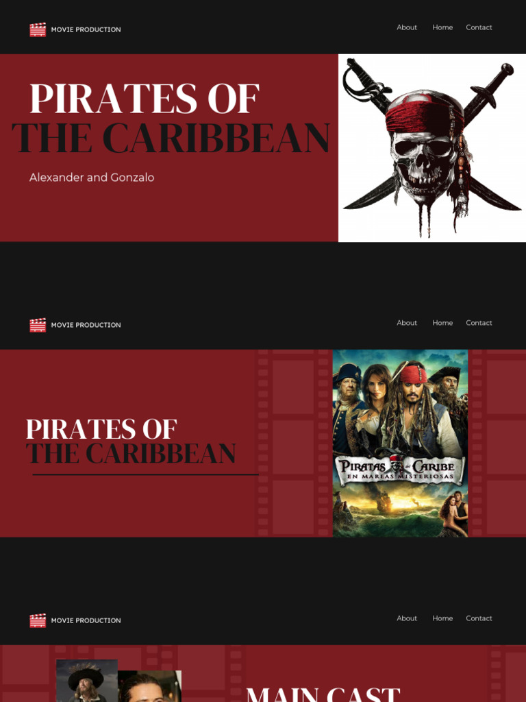 Pirates of the Caribbean Overview | PDF | Nautical Fiction