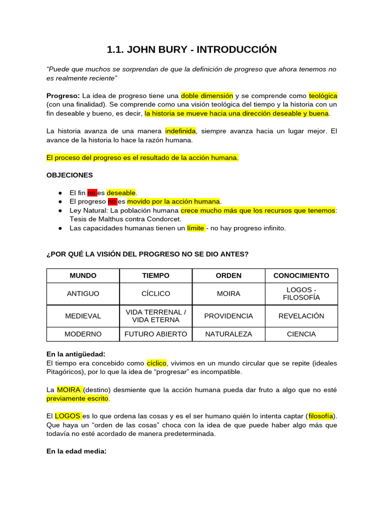 1.1. John Bury - Introducción | PDF | Dios