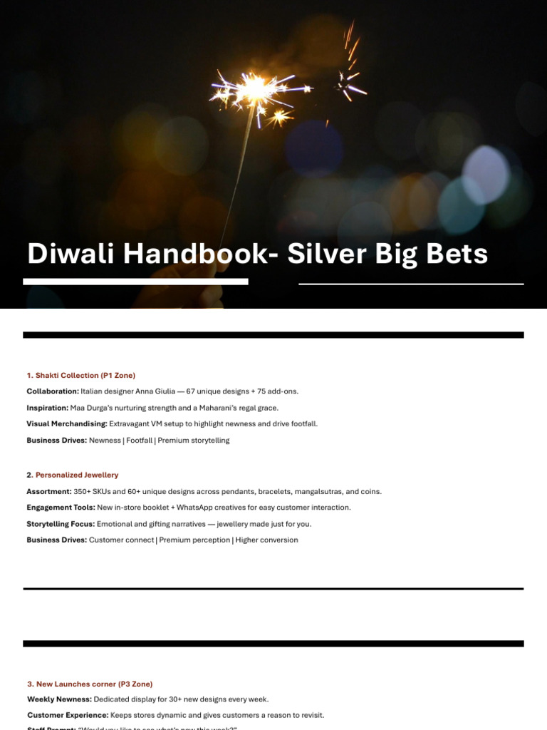 Diwali Handbook Silver | PDF | Marketing | Human Communication