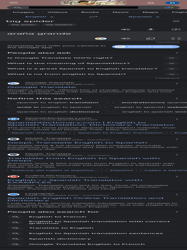 English To Spanish - Google Search | PDF | Translations | English Language