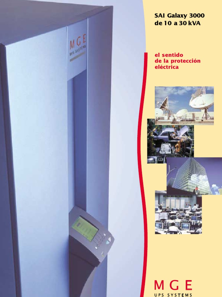Galaxy 3000 | PDF | Calidad (comercial) | Energia electrica