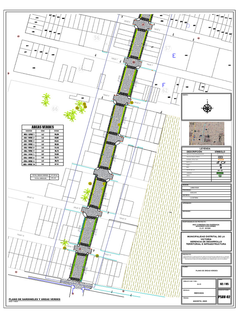 Plano de Sardineles 02 | PDF