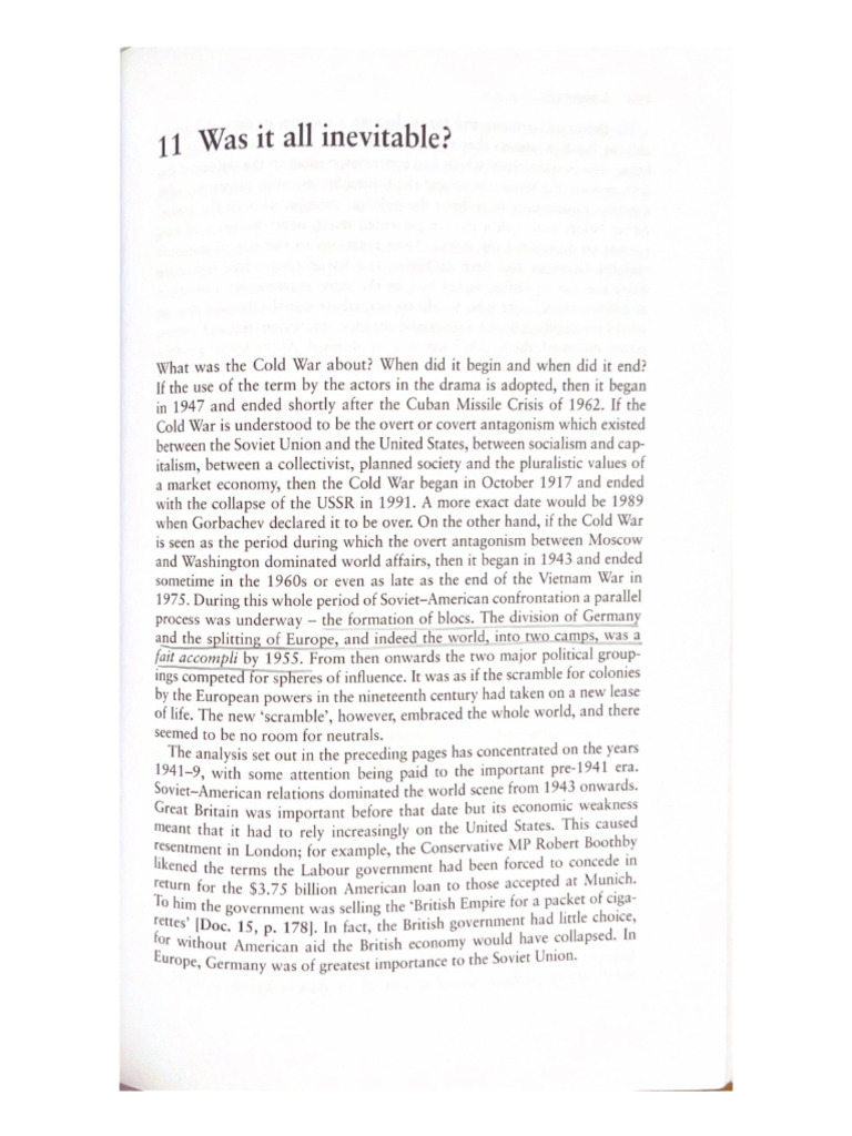 Cold War 1945-1949 | PDF