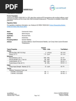HexWeb HRH-10 Honeycomb Data Sheet | PDF | Materials