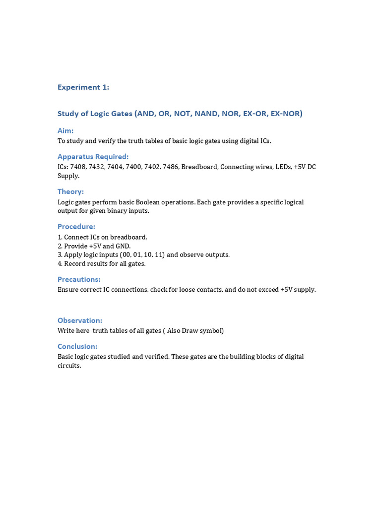 Digital Electronics | PDF | Logic Gate | Electronics