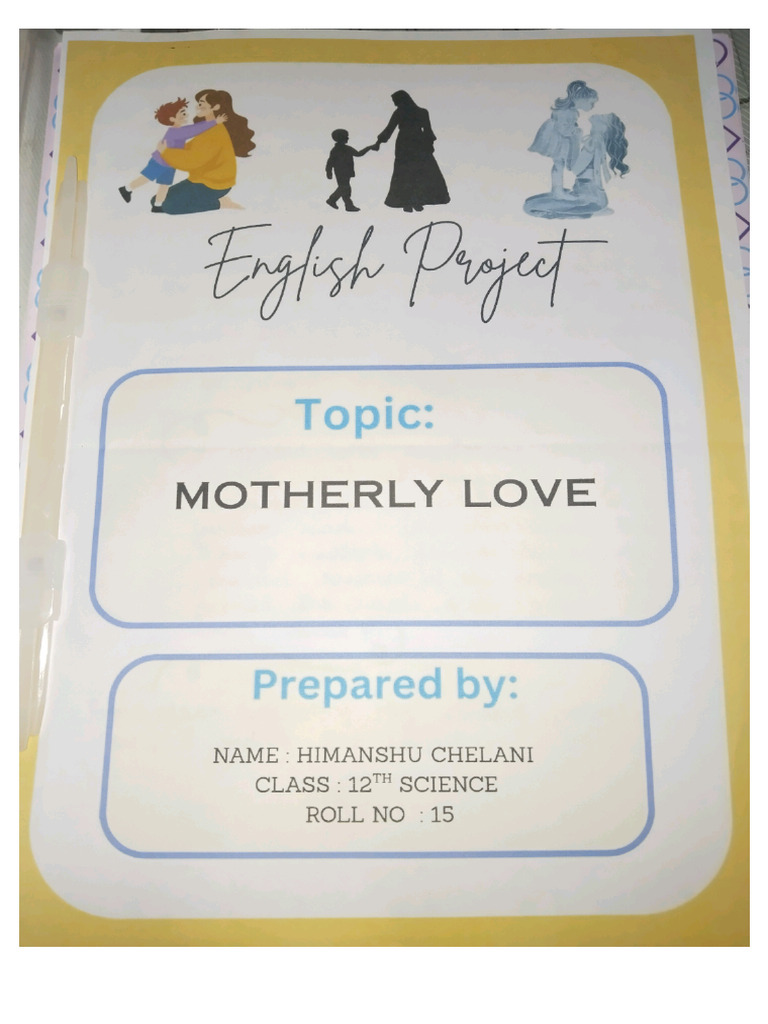 English Project 2025-26 | PDF