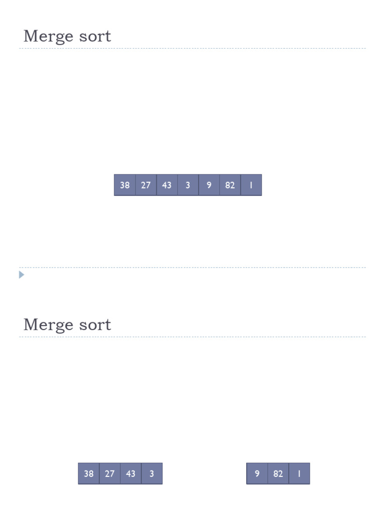 AISP merge sort | PDF | Algorithms | Algorithms And Data Structures