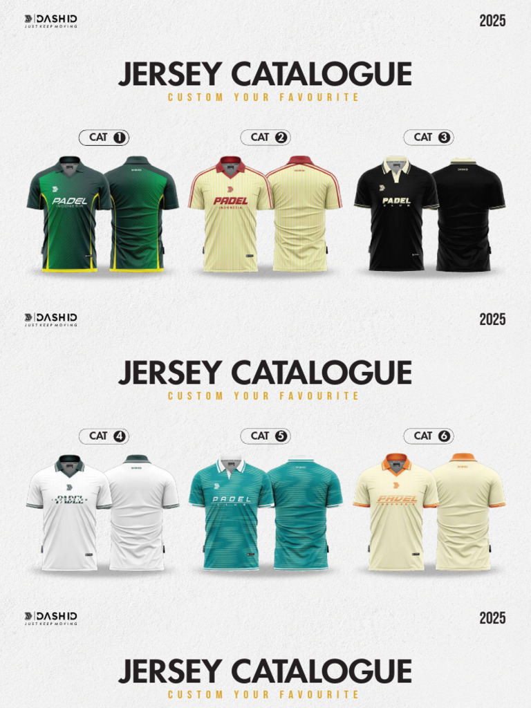 2025 Custom Jersey Catalogue | PDF