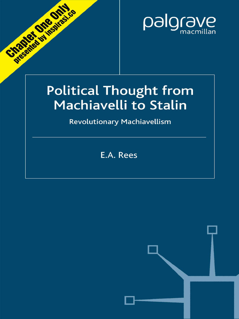 Machiavelli's Influence on Soviet Politics | PDF | Niccolò Machiavelli ...