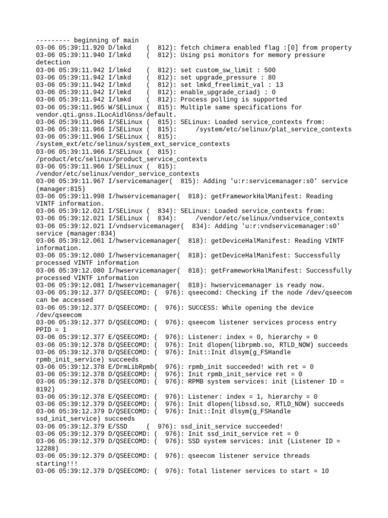 Logcat Home Fota Update Log | PDF | Operating System Technology | System Software