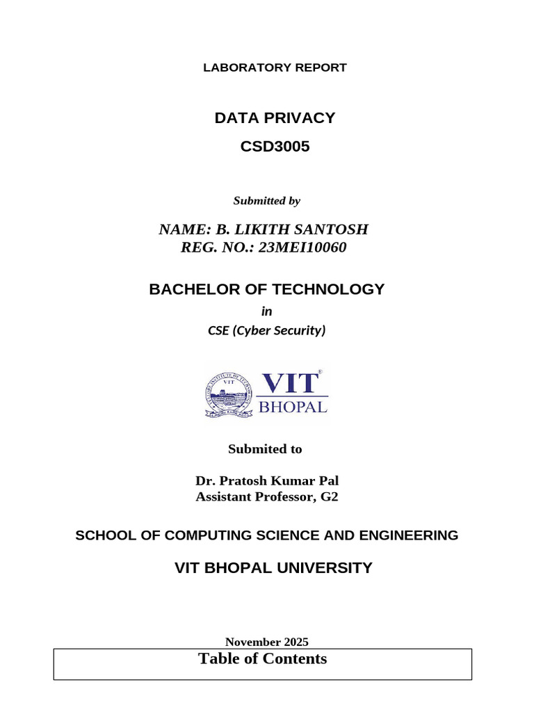 Lab Report Template | PDF