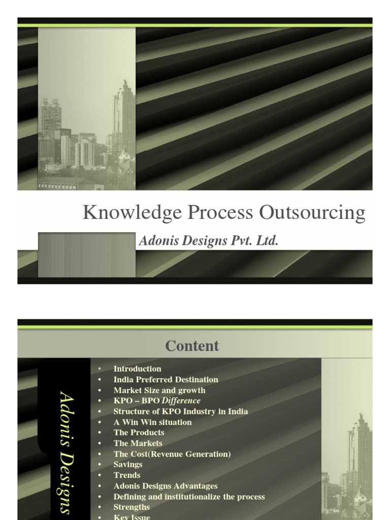 Knowledge Process Outsource | PDF | Business Process Outsourcing ...