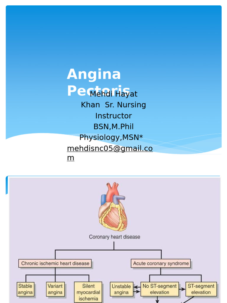 Understanding Angina Pectoris Types | PDF | Myocardial Infarction ...