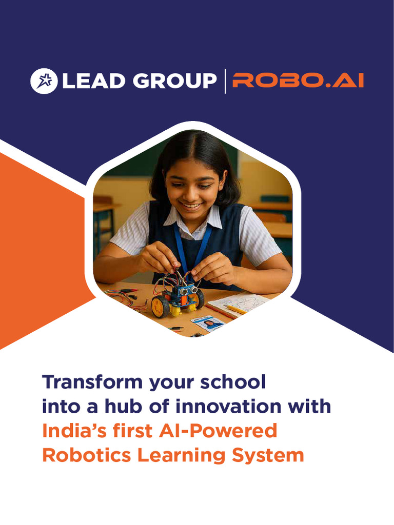 Robotics PF Brochure 3rd Version-2 | PDF | Mentorship | Teachers