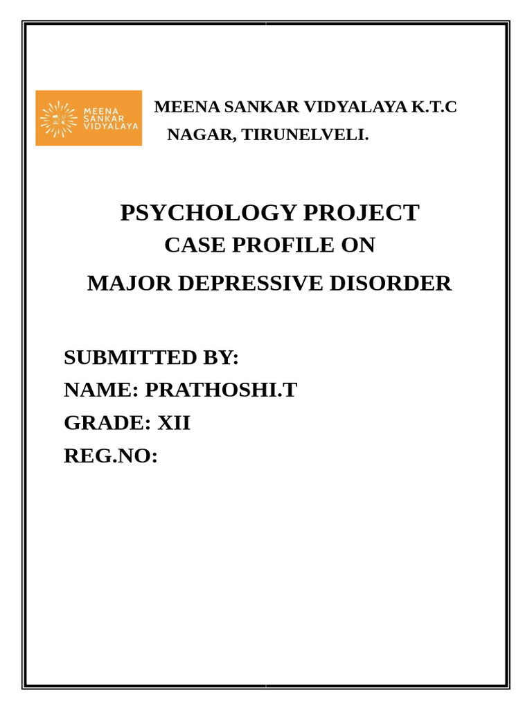 Psychology Project | PDF