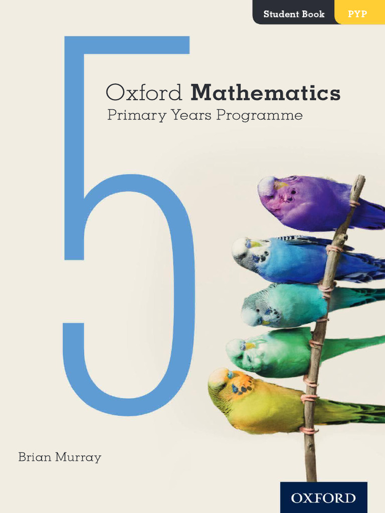 Oxford Mathematics PYP Student Book | PDF | Numbers | Multiplication