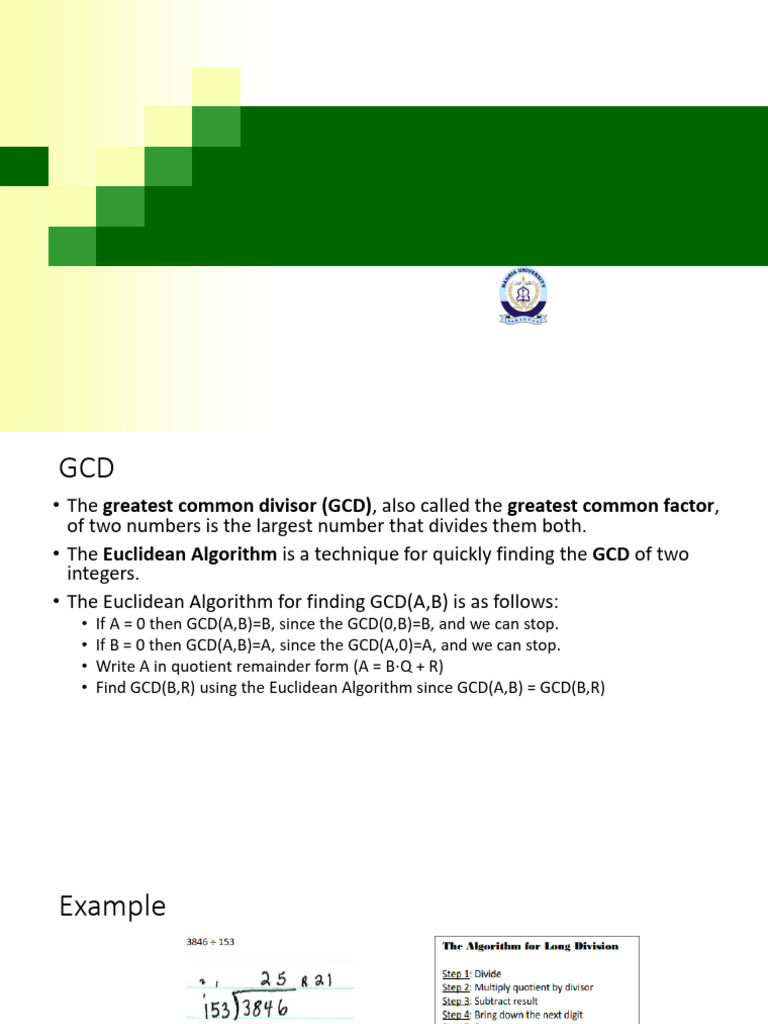 Lecture 9 RSA 26122022 022937pm | PDF | Number Theory | Discrete ...