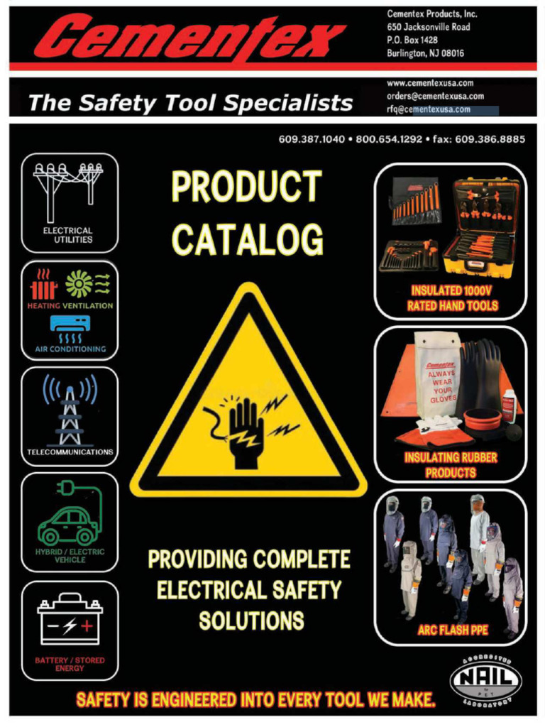 Cementex Voltage Rated Tool Safety Standards | PDF | Insulator ...