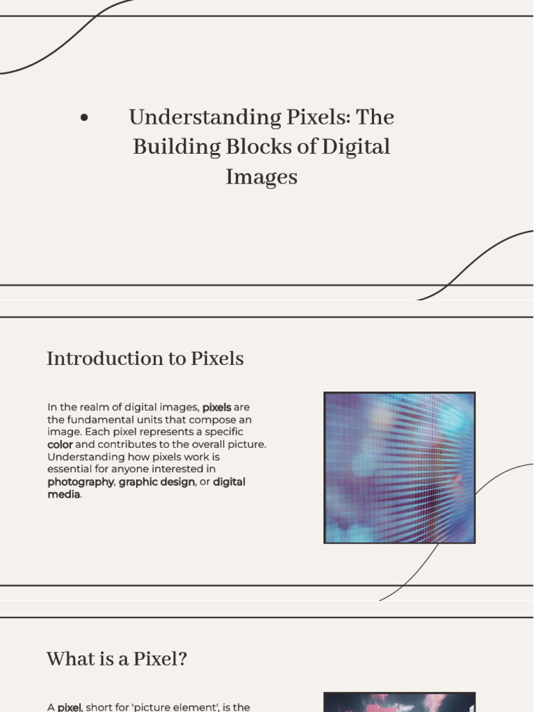 Slidesgo Understanding Pixels The Building Blocks of Digital Images ...