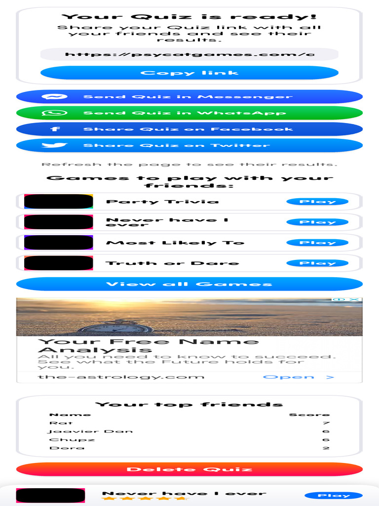 Best Friend Quiz How Well Do Your Friends Know You | PDF