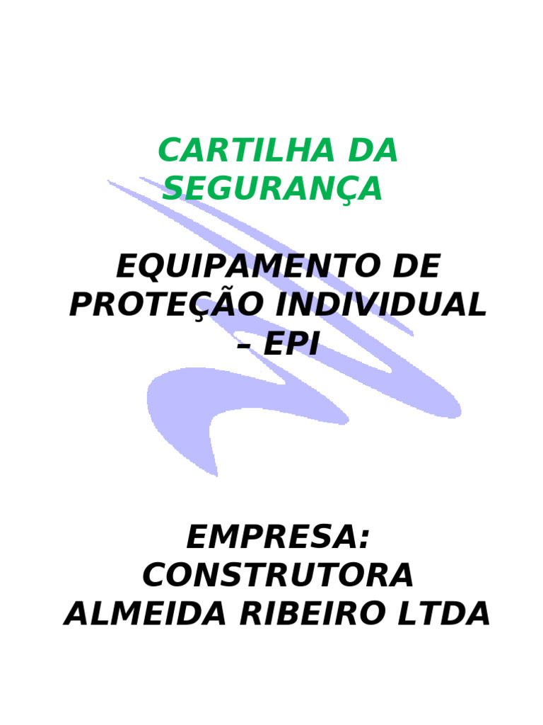 CIPA II EPI Cartilha - Ppt-Ok | PDF | Eletricista