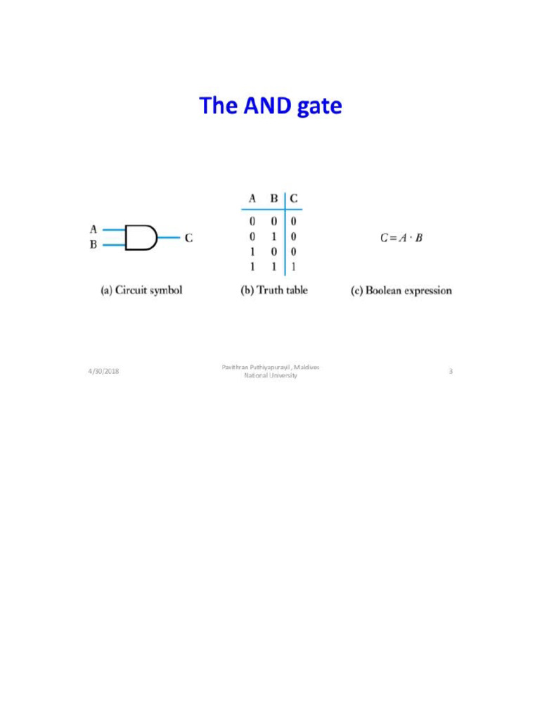 Logic Gates | PDF